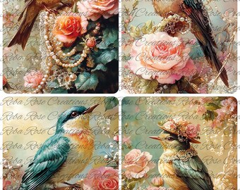 Reba Rose Creations, Rice Paper for Decoupage, Mixed Media, White ...