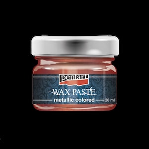 Pentart Metallic Wax Paste, 20 Ml, Purple, Green, Red, Blue, Turquoise ...