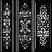 AB Studio Laser Cut Stencil ID-386, 20x20 Cm, Vintage Trim, Decor ...