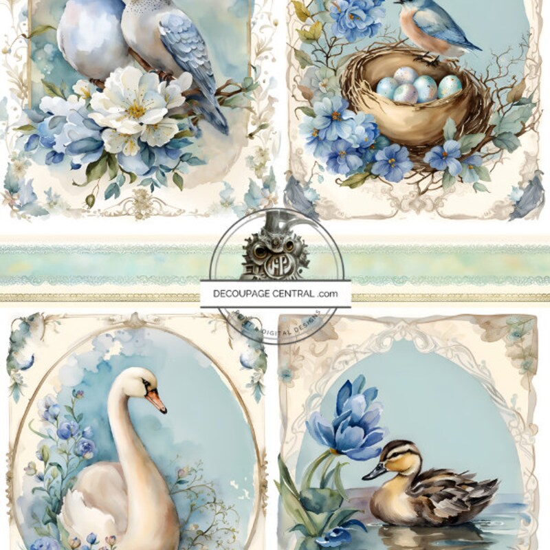 Decoupage Poster - Etsy