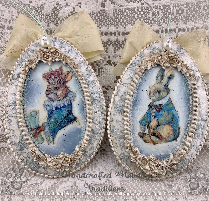 Laser Cut MDF Wood Base Easter Egg Blank Base Ornament With - Etsy