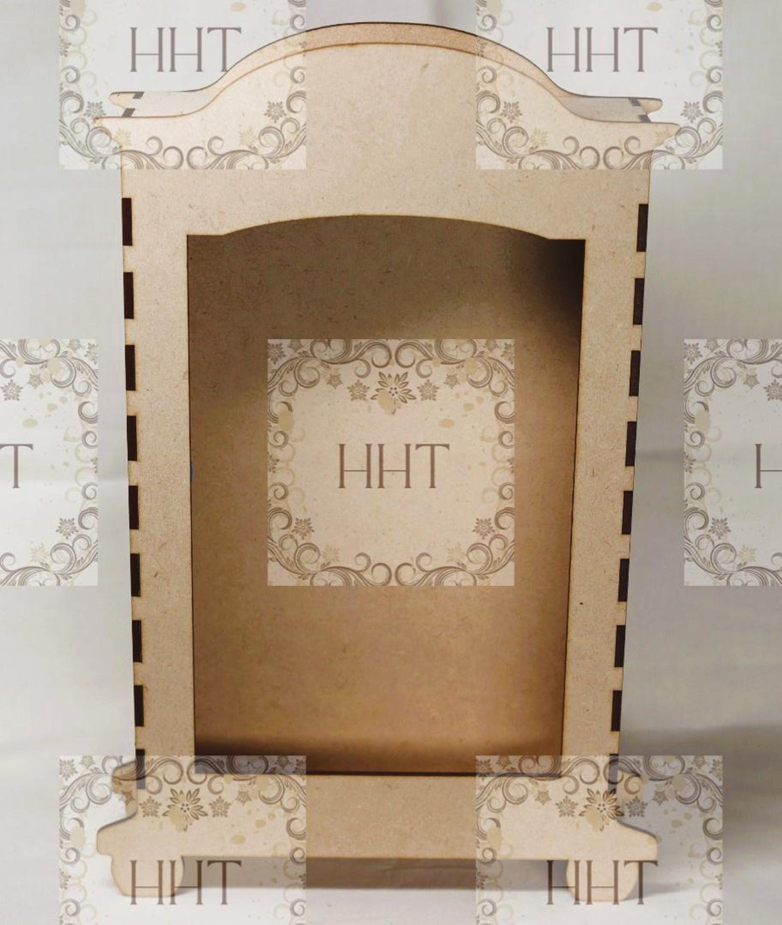 Laser Cut MDF Buildable Shadow Box Shrine Alter Display Kit | Decoupage ...