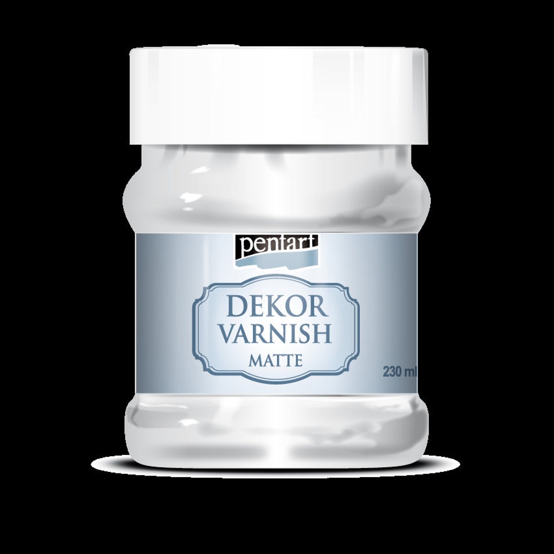 Pentart, Dekor, Varnish, Matte, Water Based, 230, 100 Ml, Water Based ...