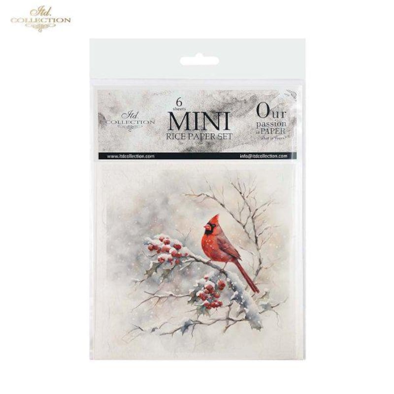 Winter Rice Paper - Etsy