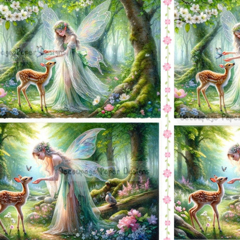 Decoupage Rice Paper - Etsy