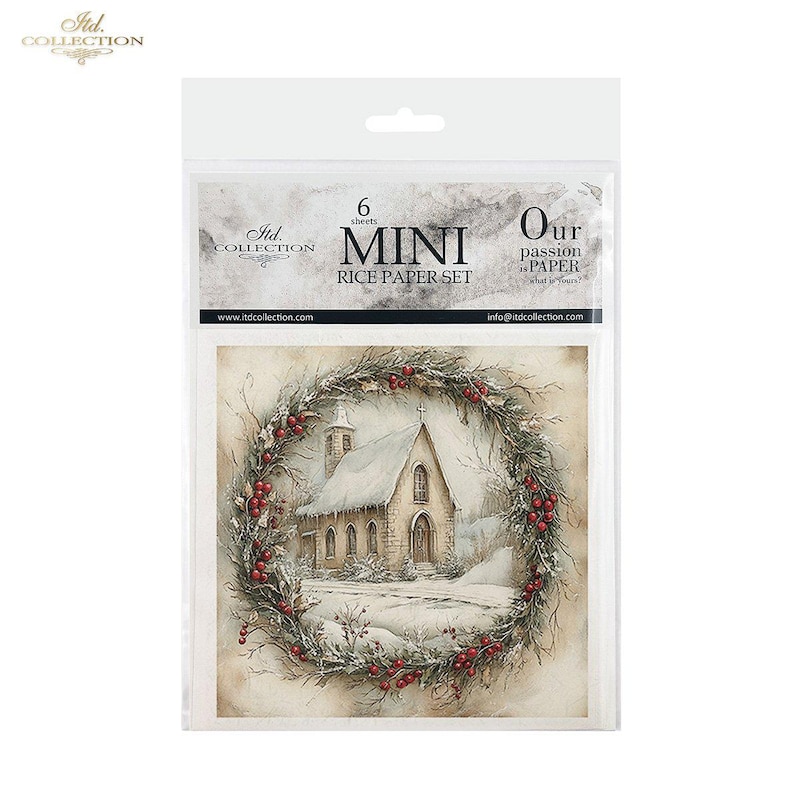 Chapel Rice Paper - Etsy