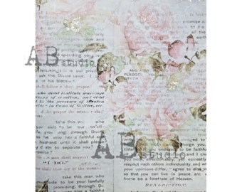 AB Studio, Roses, Floral, Hearts, Shapes, Valentines, Love, 1328, A4 8. ...