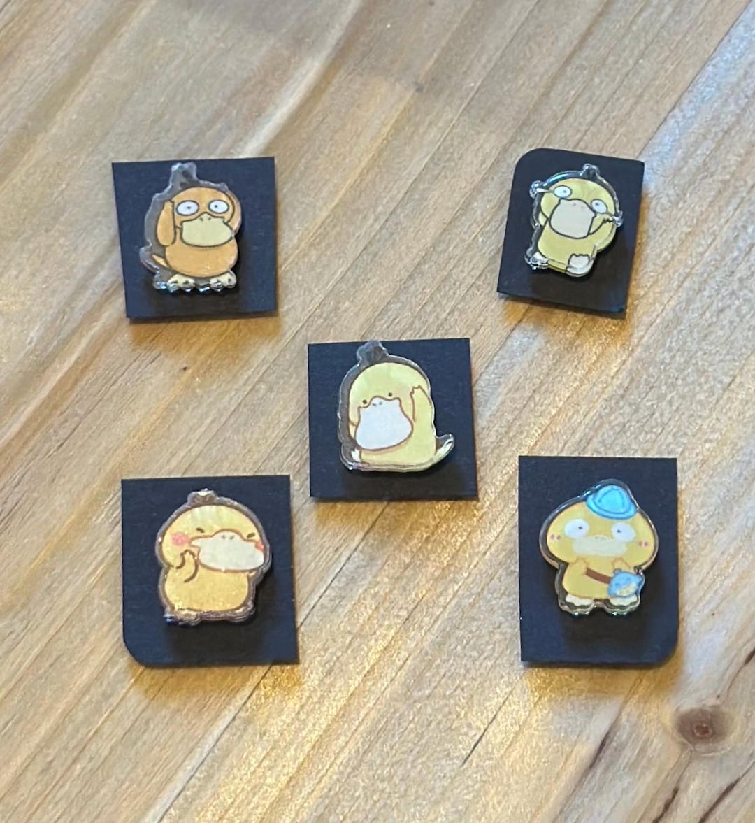 Psyduck Mini Pokemon Inspired Magnetic Needle Minders - Etsy