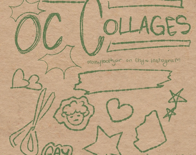 CUSTOM OC COLLAGE - for Art Inspo, Vision Boarding, and Just Finding Joy in Your Little Guy ...