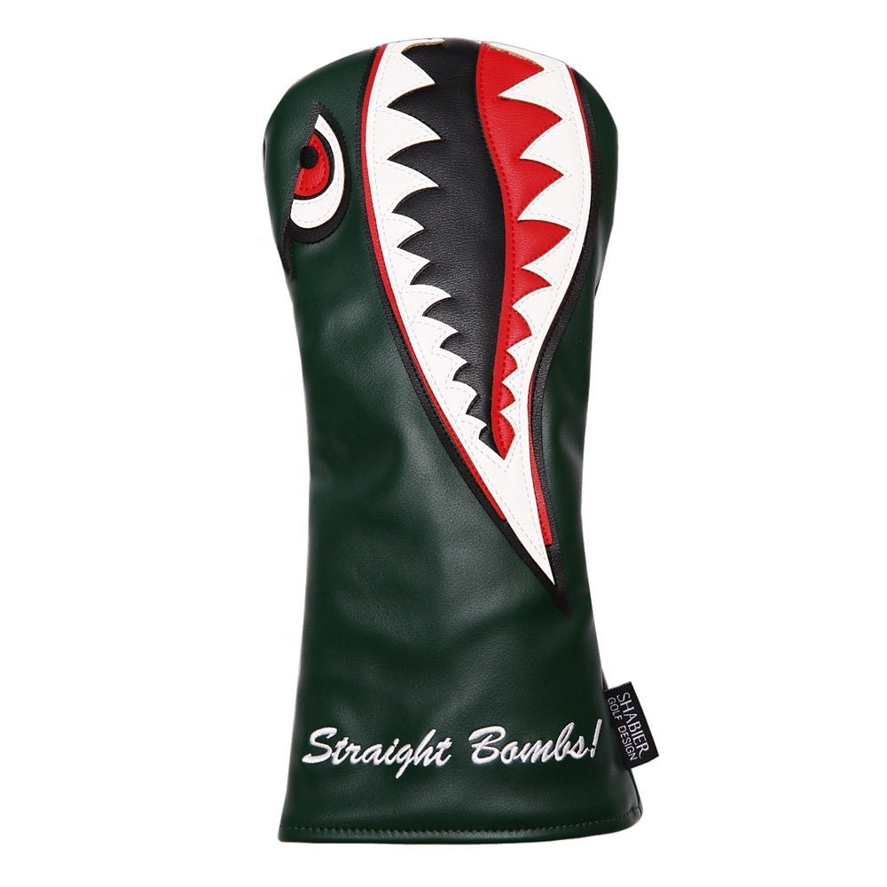 Straight Bombs Driver Golf Headcover Green - Etsy