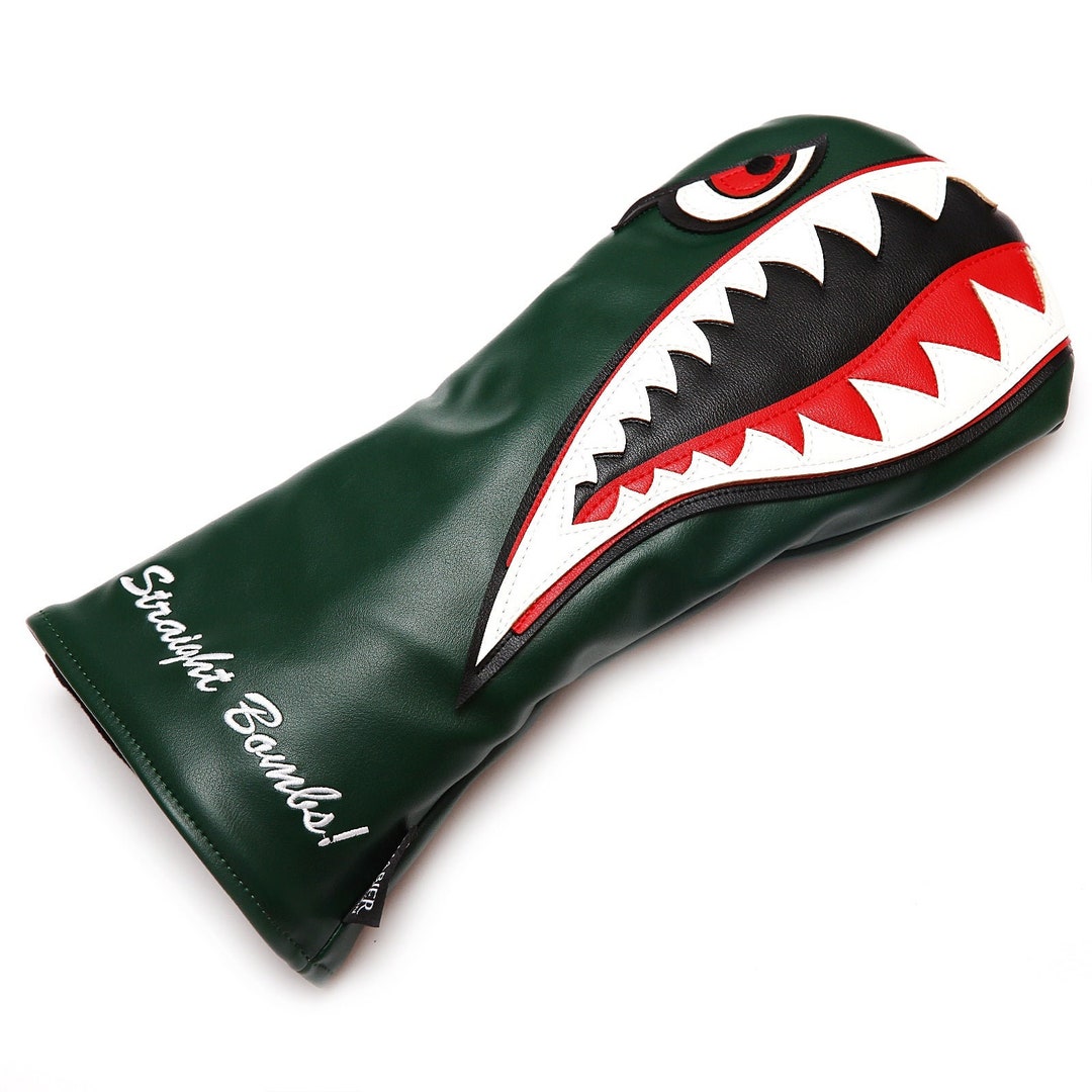 Straight Bombs Driver Golf Headcover Green - Etsy