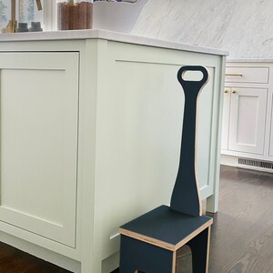 Step Stool With Long Handle | Handcrafted and Colorful | Great for Kids ...