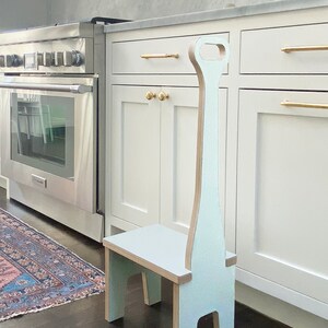 Step Stool With Long Handle | Handcrafted and Colorful | Great for Kids ...