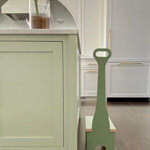 Step Stool With Long Handle | Handcrafted and Colorful | Great for Kids ...