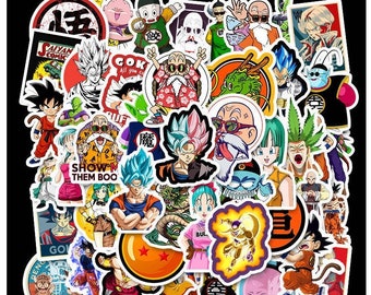 Dragon Ball Anime Sticker - Etsy