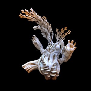 Tree Stump Monsters Miniature for Ttrpgs and D&D Sculpt by - Etsy