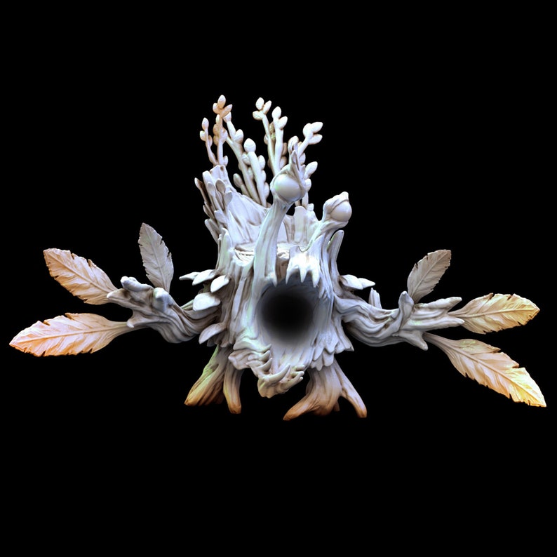 Tree Stump Monsters Miniature for Ttrpgs and D&D Sculpt by - Etsy