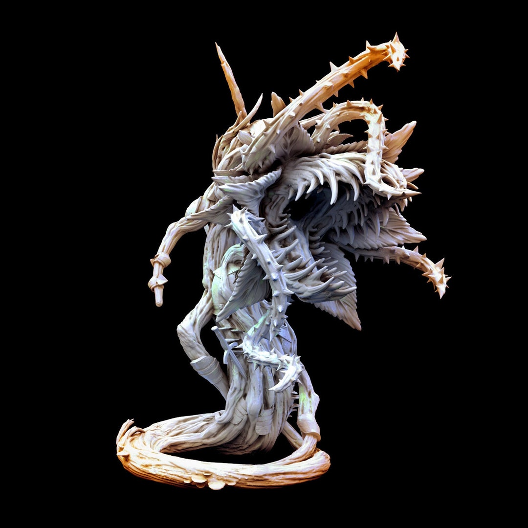 Plant Monster Miniature for Ttrpgs and D&D 90mm Sculpt by ...