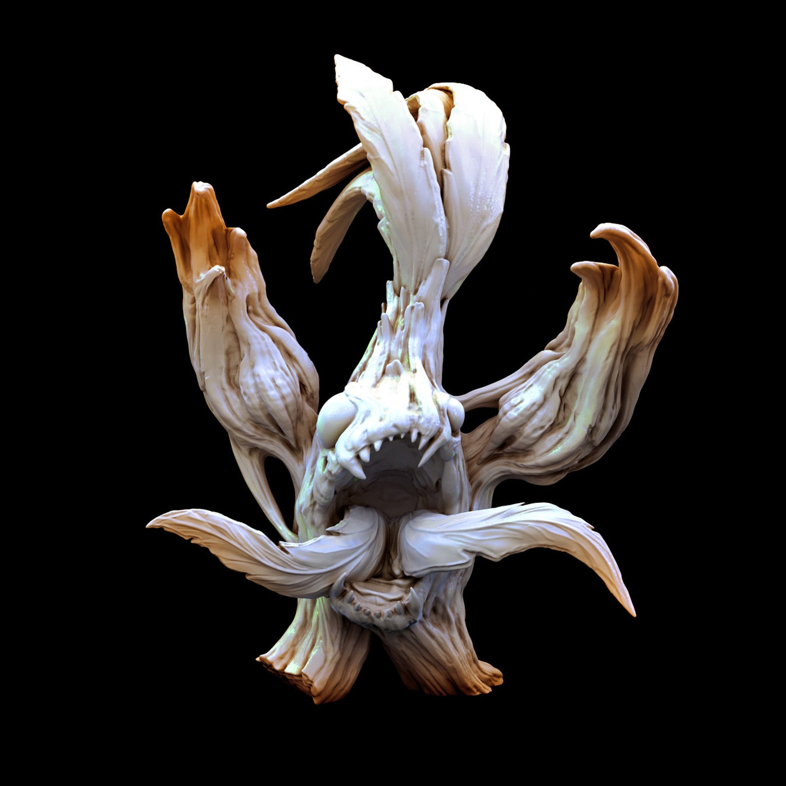 Tree Stump Monsters Miniature for Ttrpgs and D&D Sculpt by - Etsy