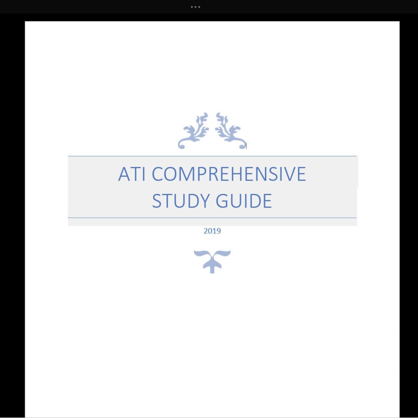 ATI 2019 Comprehensive Review - Etsy