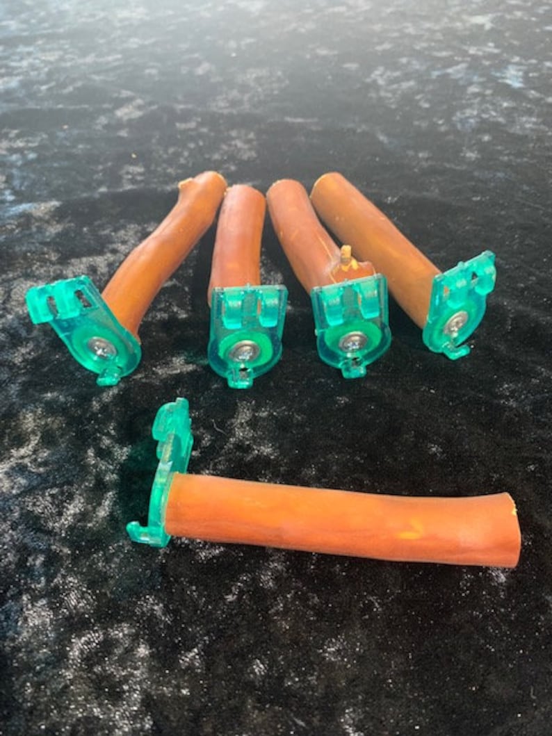 5 Manzanita Bird Stubbies 3 1/4 X 1/2 3/4 Thick With snap Click Done ...