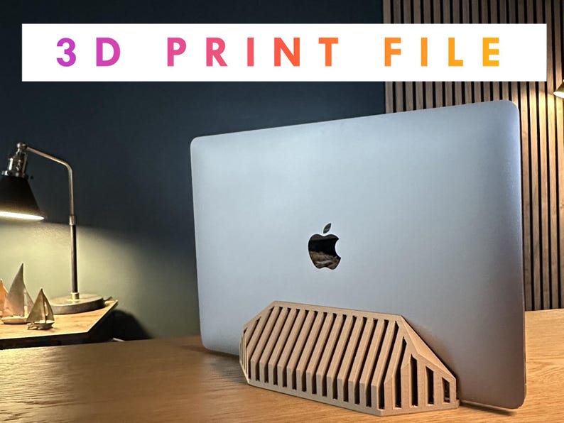 Macstånd ~ Laptop Stand ~ 3D Print File - Etsy