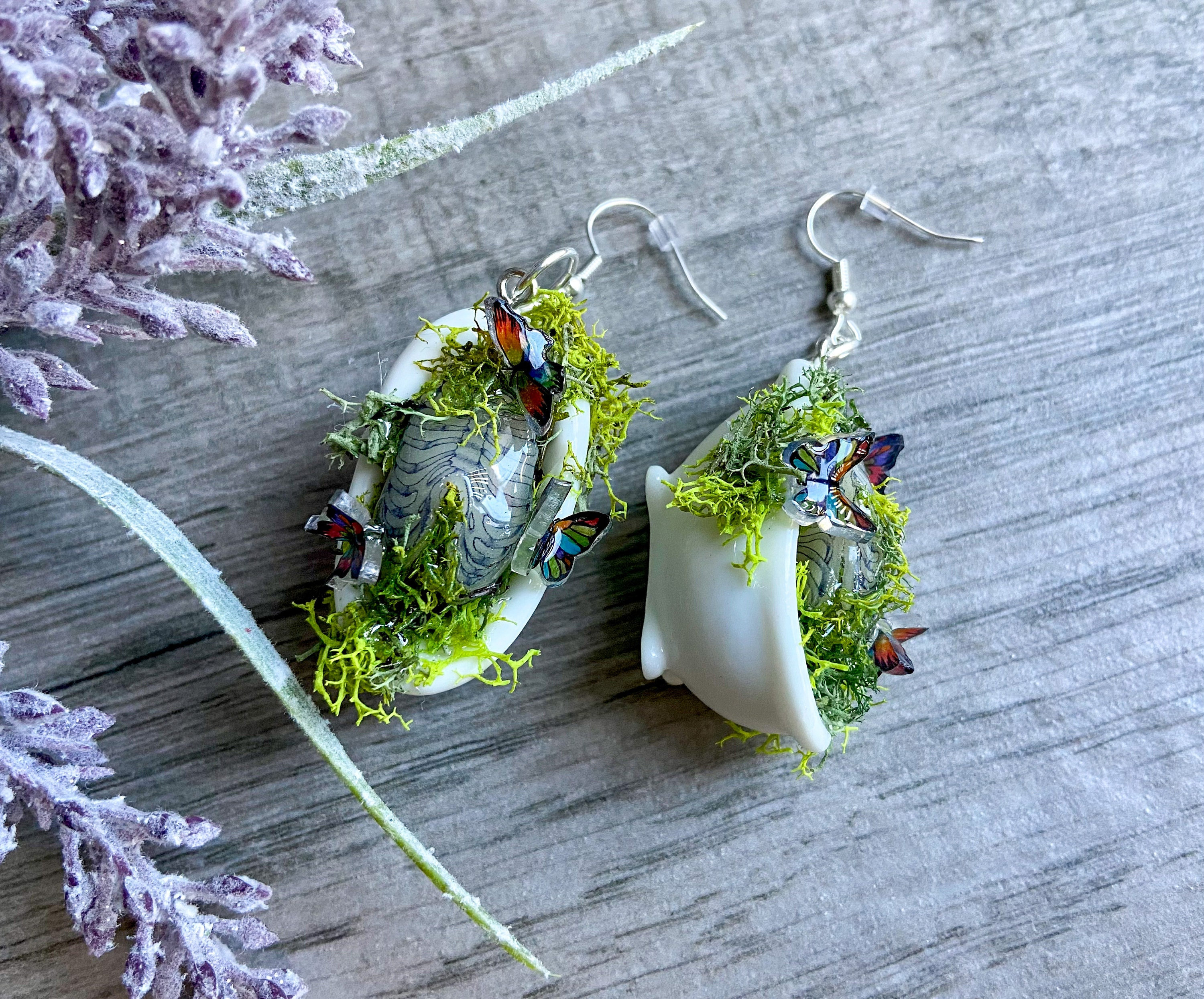 Shrinky dink earrings etsy store