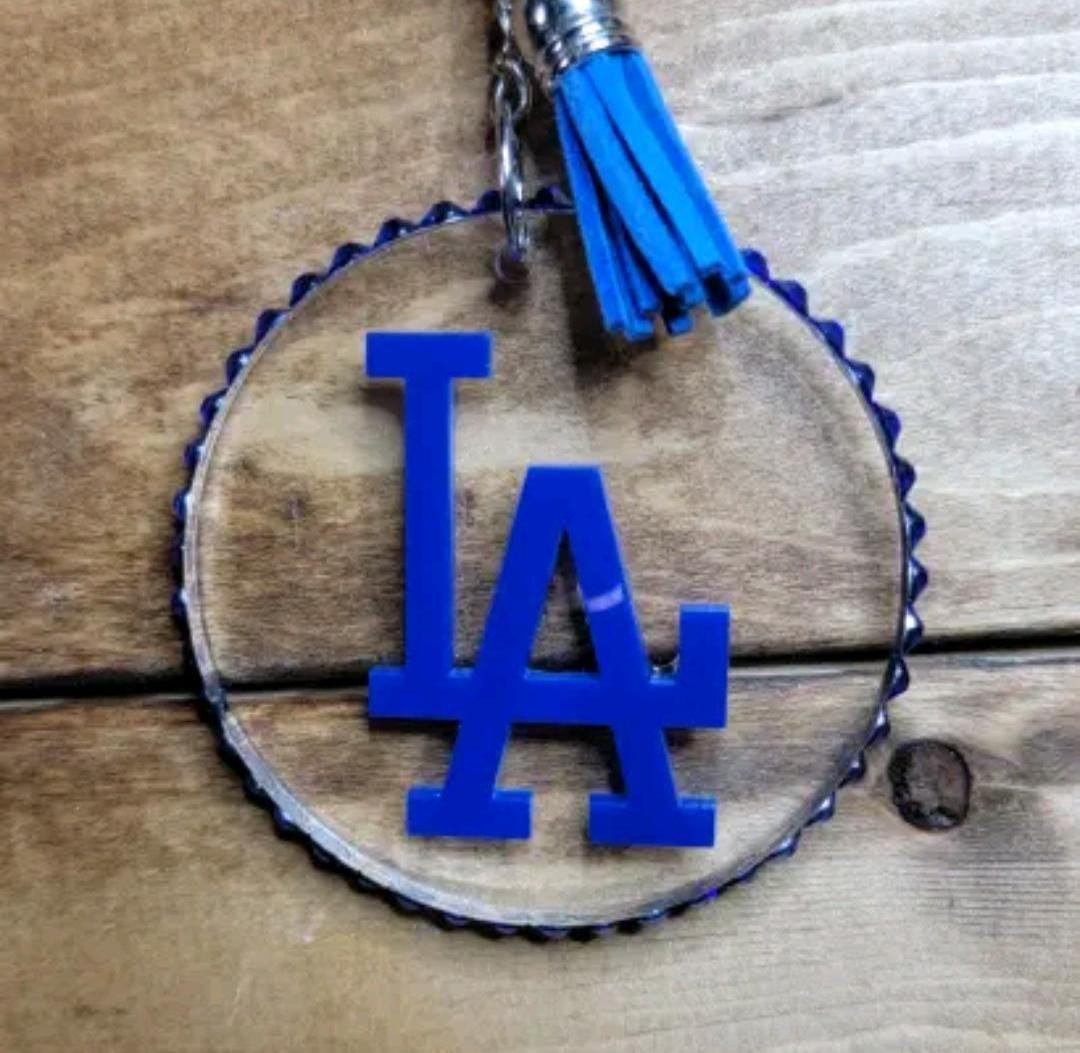 LA Dodgers Keychain - Etsy