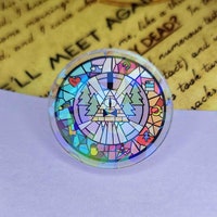 Bill Cipher Embroidery Hoop - Etsy