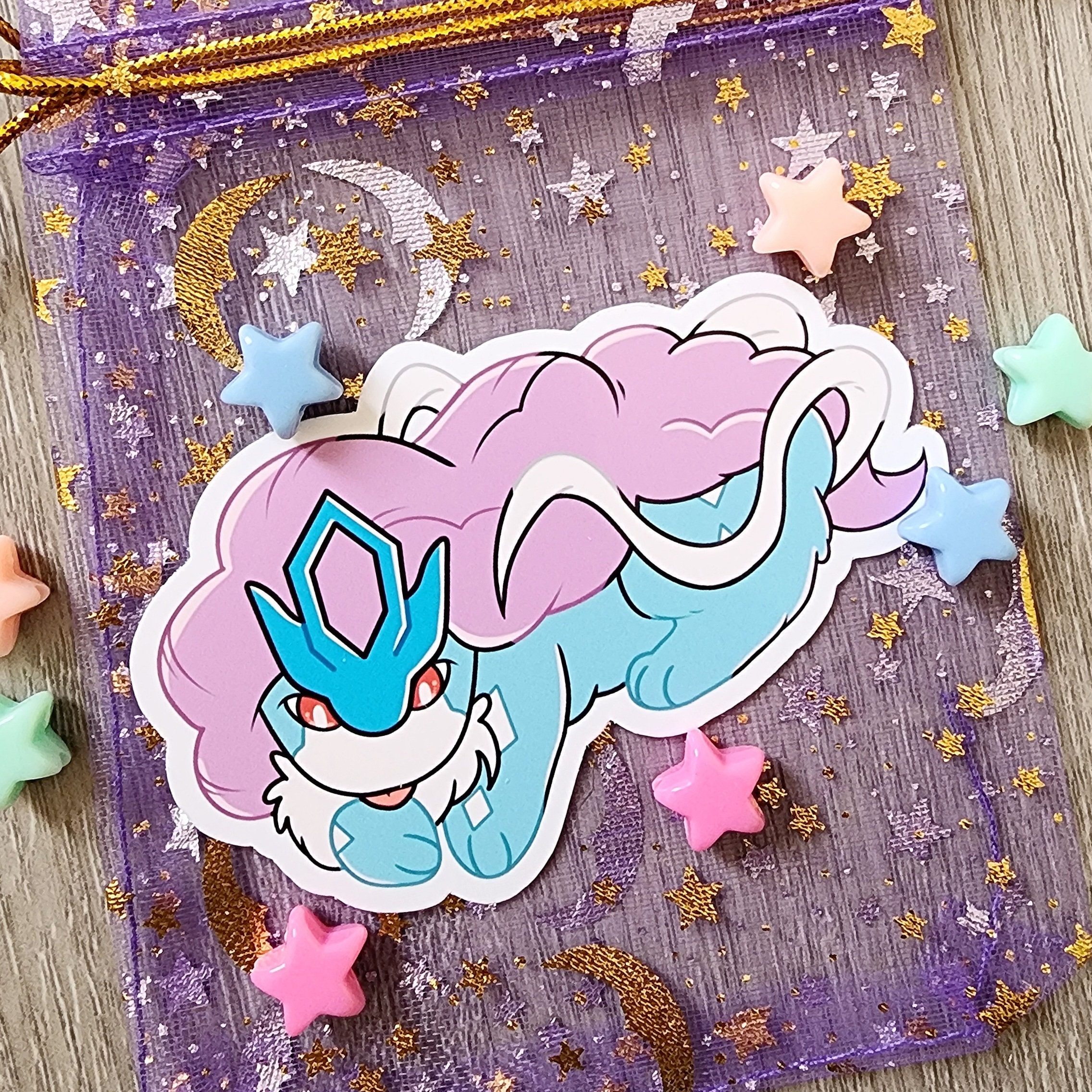 Legendary Cat Beasts • Die Cut Sticker • Pokemon Vinyl Sticker 3" - Etsy