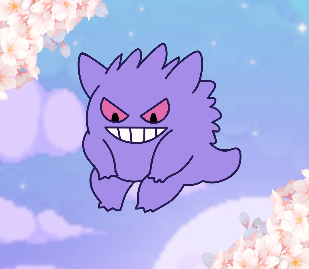 Gengar Resin Pin Gengar Meme Pin Cute Pokemon Pin Video - Etsy