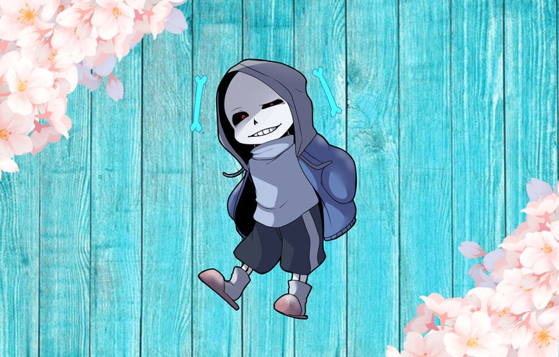 Dust Sans Chibi Stickers Cute Undertale Stickers 3' - Etsy