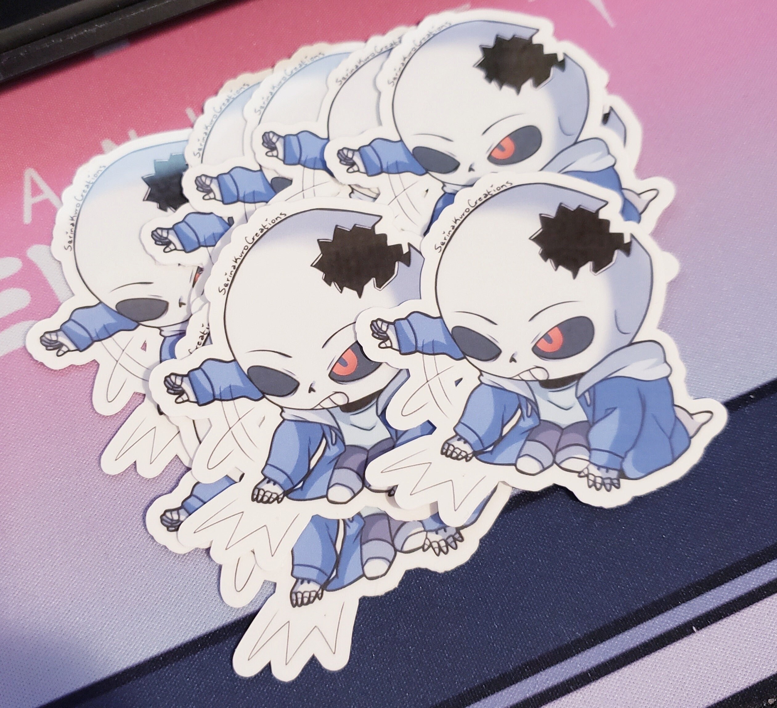 Horror Chibi Stickers Cute Undertale Stickers 3' Undertale Stickers ...
