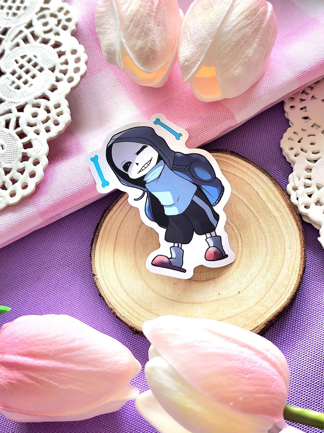 Dust Sans • Die Cut Sticker • Dusttale 2.5" Vinyl Sticker - Etsy