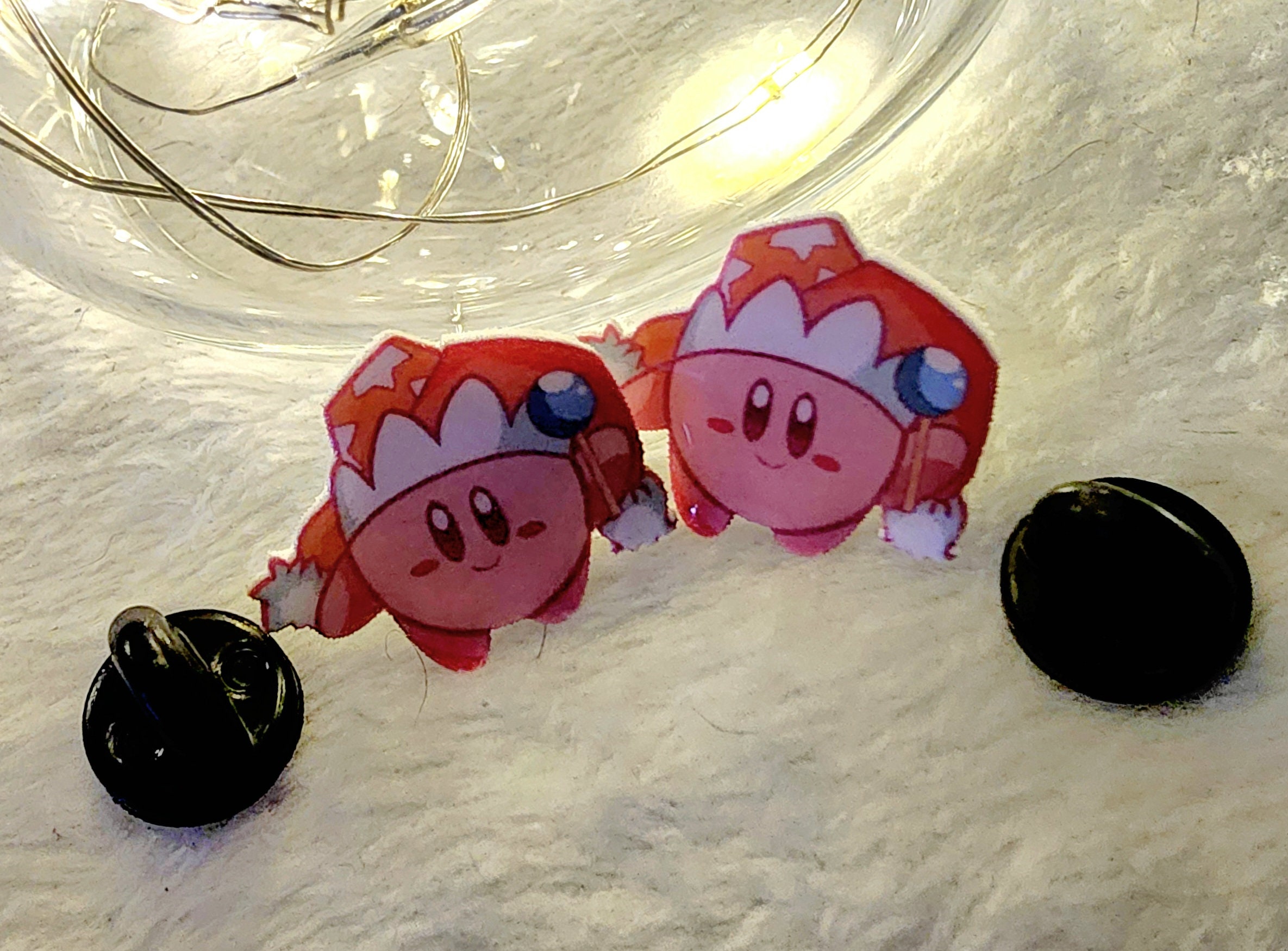 Magic Kirby Pin Cute Kirby Pin Handmade Pins Video Game Pins Gamer Pins ...