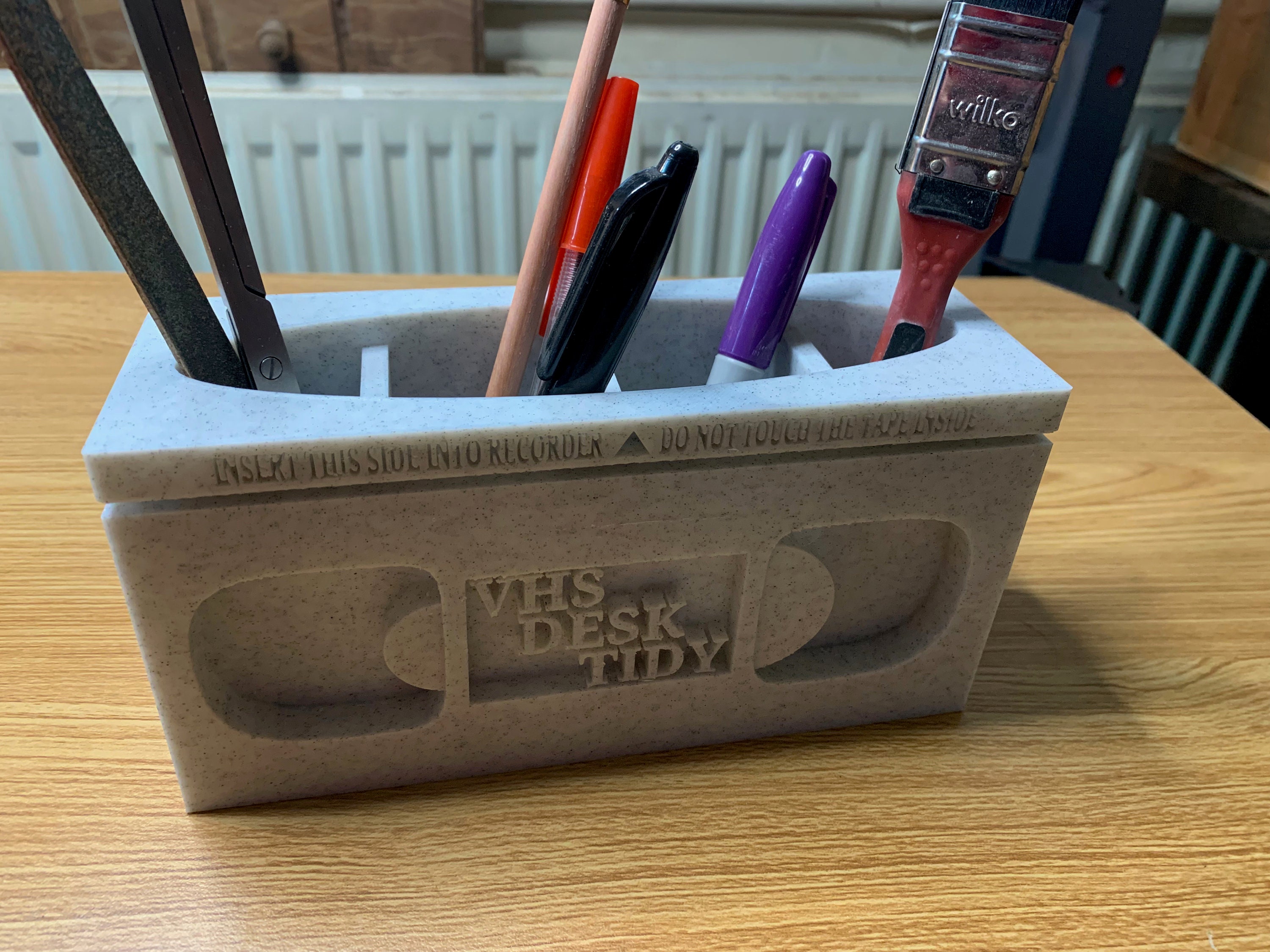 VHS Tape Desk Tidy 3D Printed - Etsy