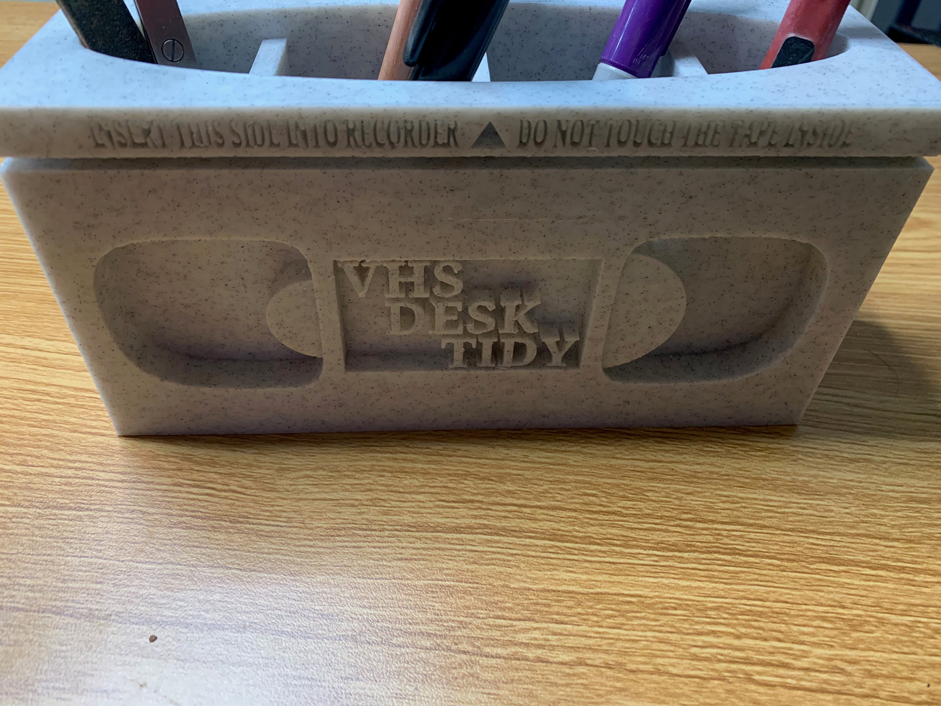 VHS Tape Desk Tidy 3D Printed - Etsy