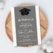 She Mastered It Graduation Party Invitation Masters Degree - Etsy