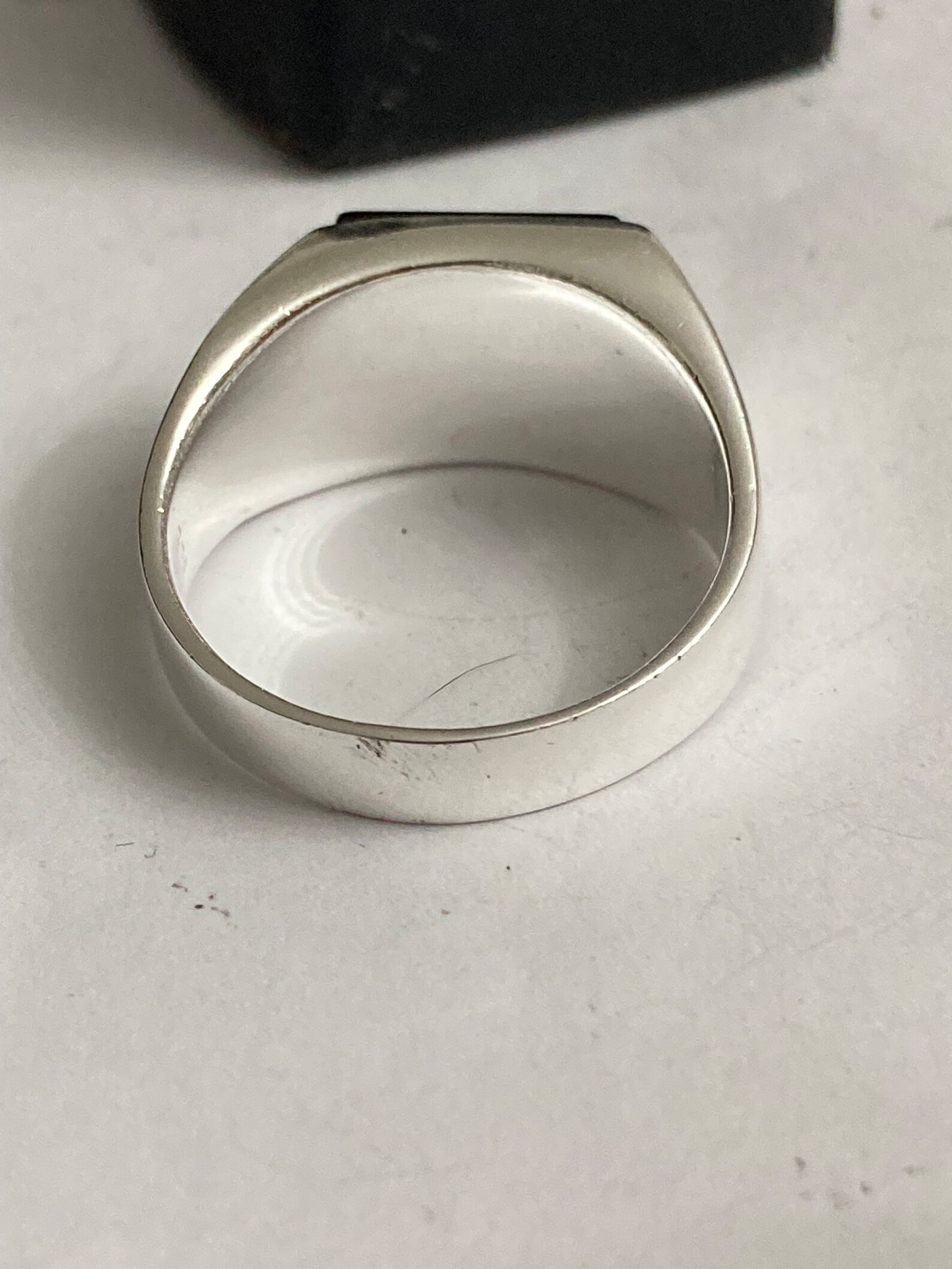 Black Stone Men's Ring - Etsy