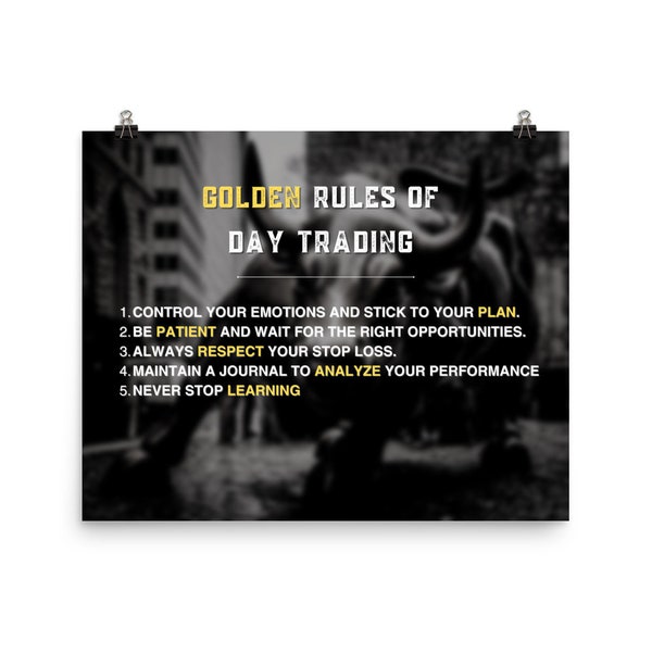 Trader Poster - Etsy