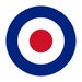 New Color Sticker RAF Roundel Mod Symbol Royal Air Force Britain ...