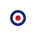 New Color Sticker RAF Roundel Mod Symbol Royal Air Force Britain ...