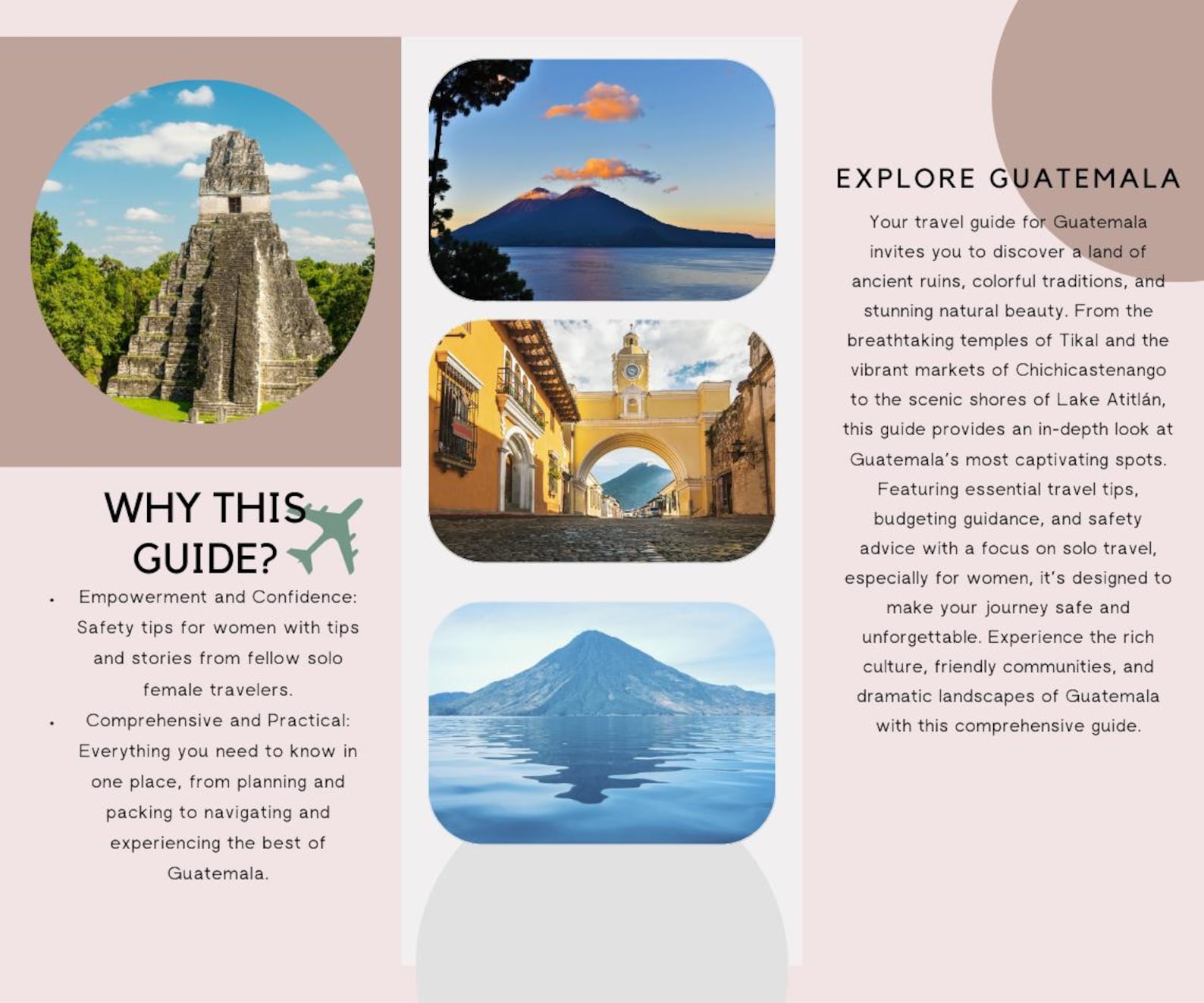 Guatemala Travel Guide, Antigua, Lake Atitlan, Coban, Lanquin, Flores ...