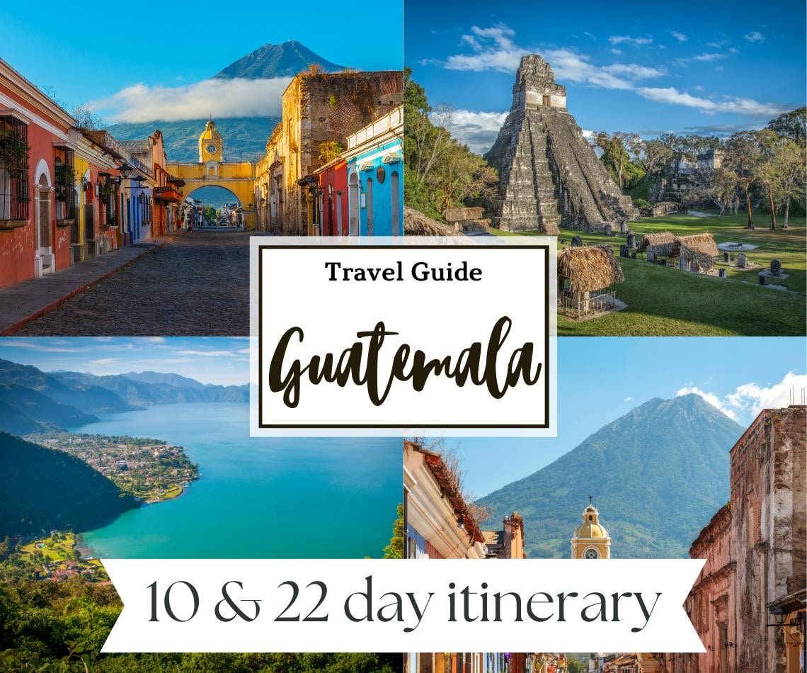 Guatemala Travel Guide, Antigua, Lake Atitlan, Coban, Lanquin, Flores ...