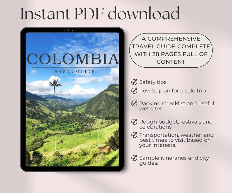 Colombia Travel Guide, Bogota, Medellin, Salento, Cartagena, Guatape ...