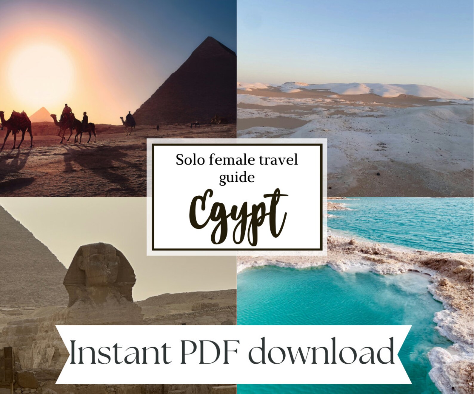 Egypt Travel Guide, Solo Female Egypt, Giza Pyramids, the Sphinx ...