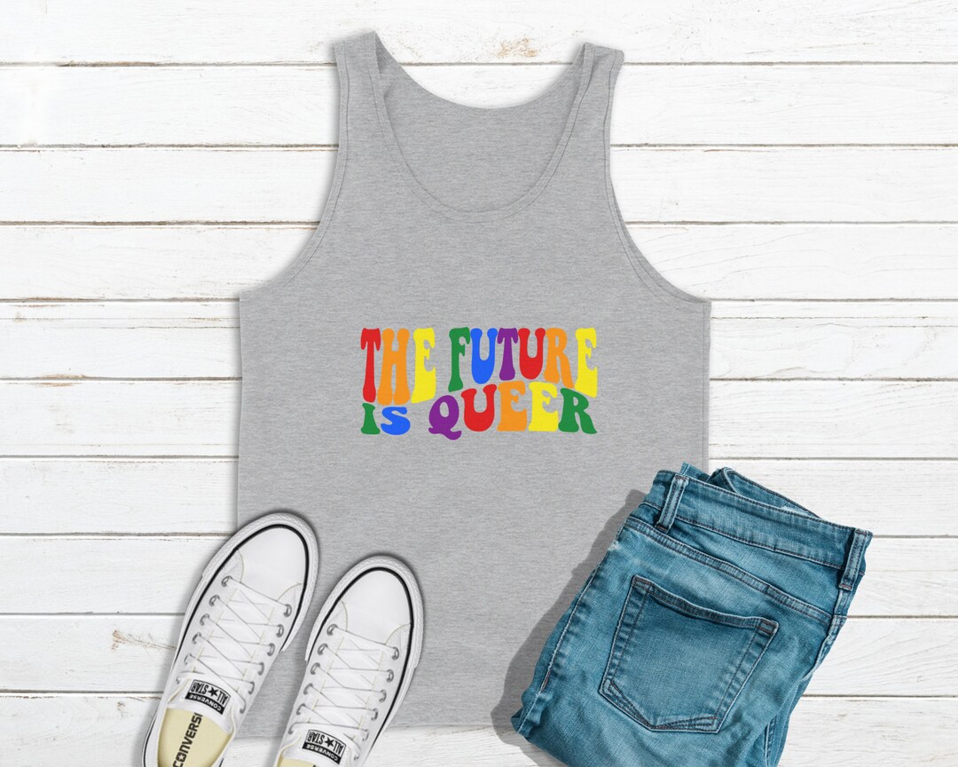 The Future is Queer Tank, Gay Tank Top, Pride Tank, LGBTQ Tank, Lesbian ...