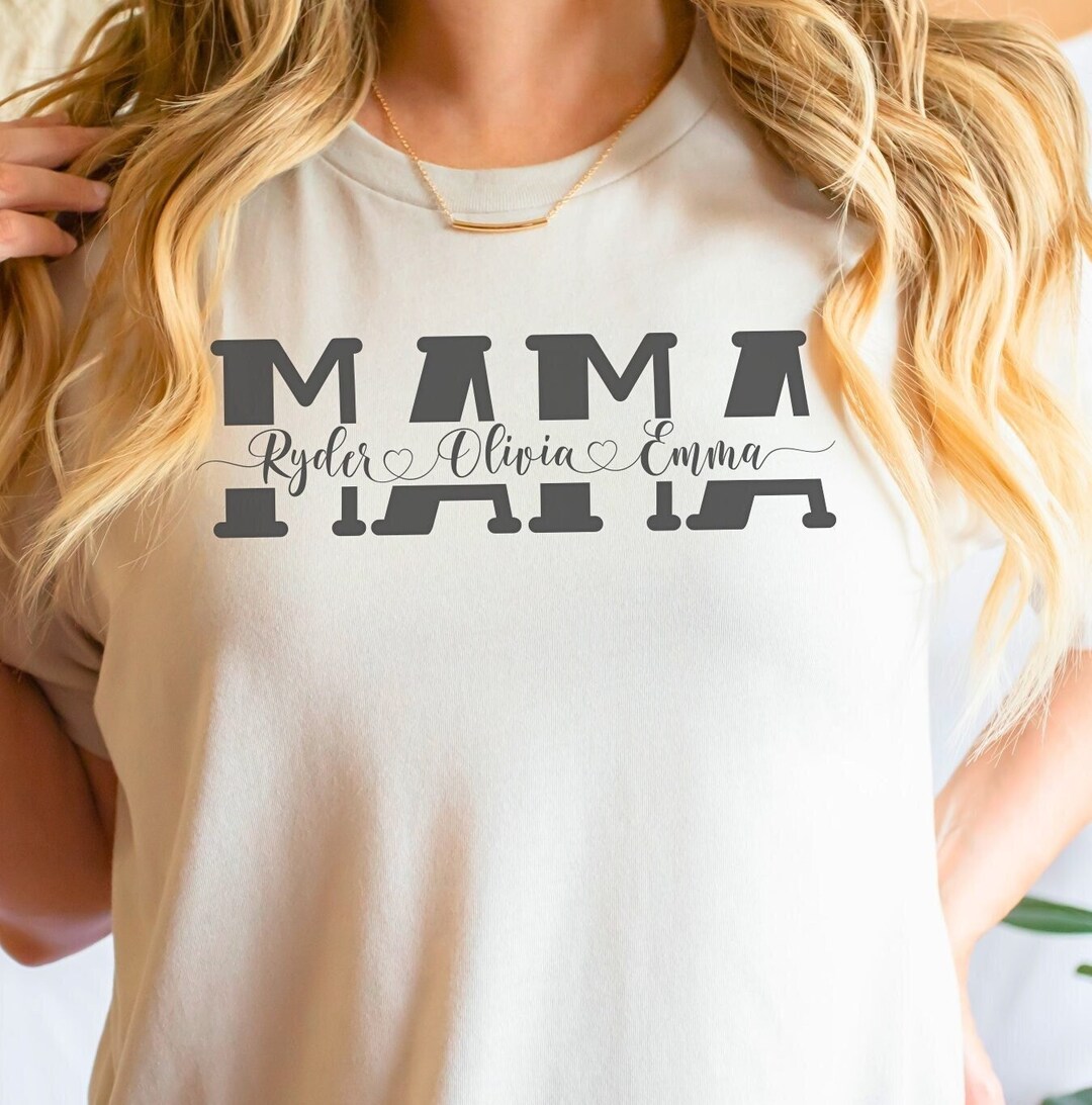 Personalized Mom Svg or Png for a Diy Gift for Mother's Day ...