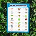 Bug Scavenger Hunt Printable for Kids, Outdoor Summer Activities for ...