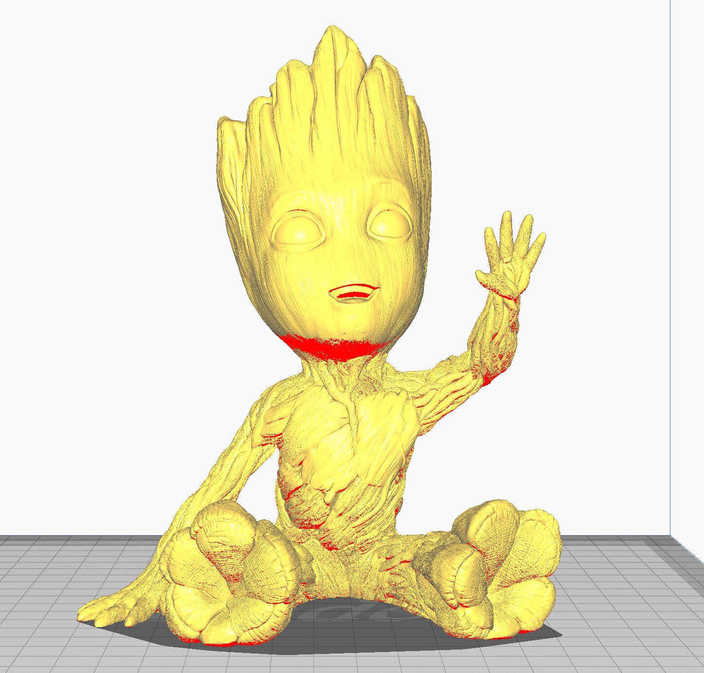 Baby Groot Statue - Etsy